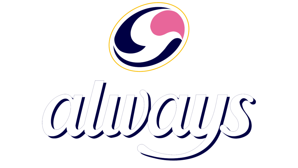 The History and Evolution of the Always Logo - Famous Company Logos